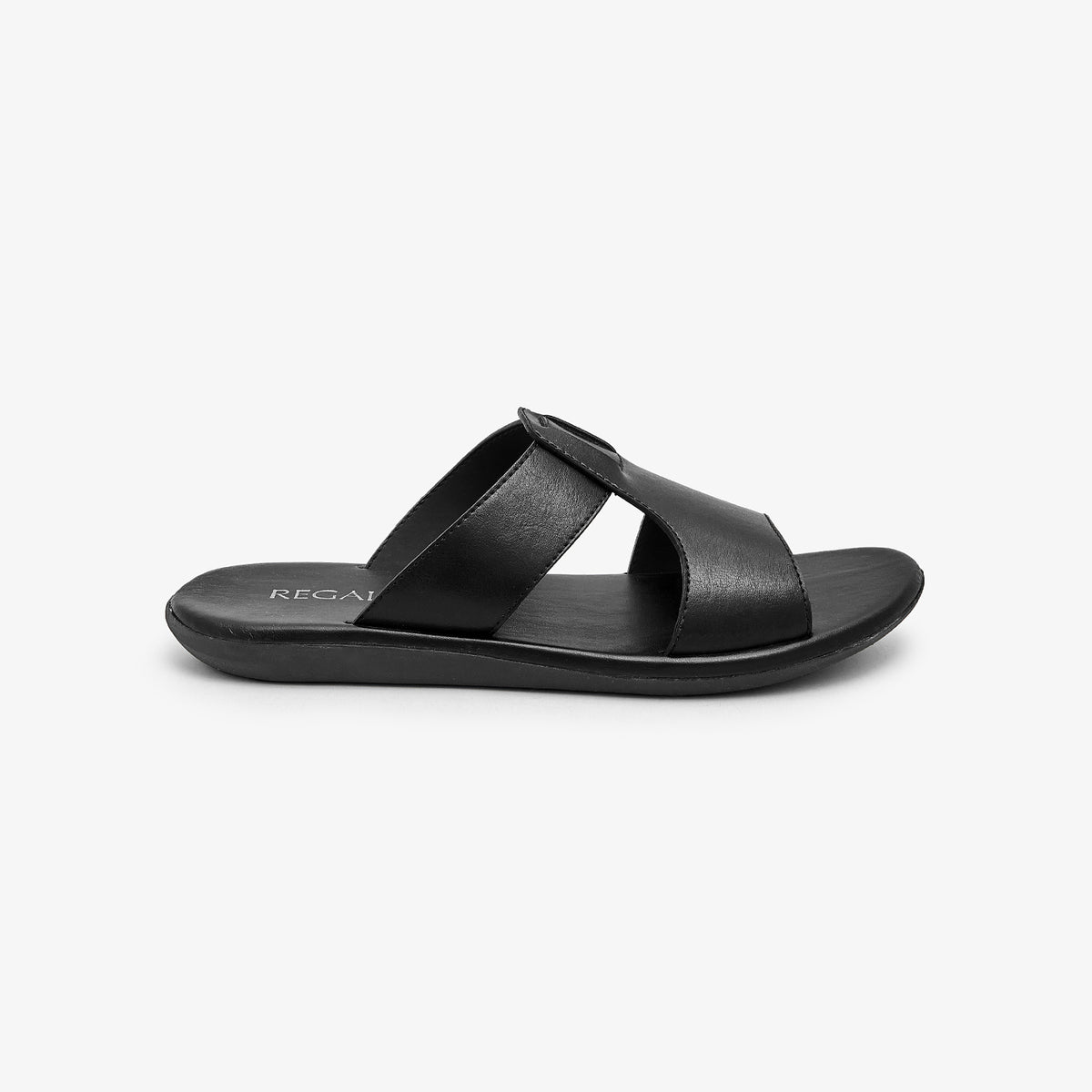Buy BLACK Broad Strap Chappals for Men – ShoePlanet.pk