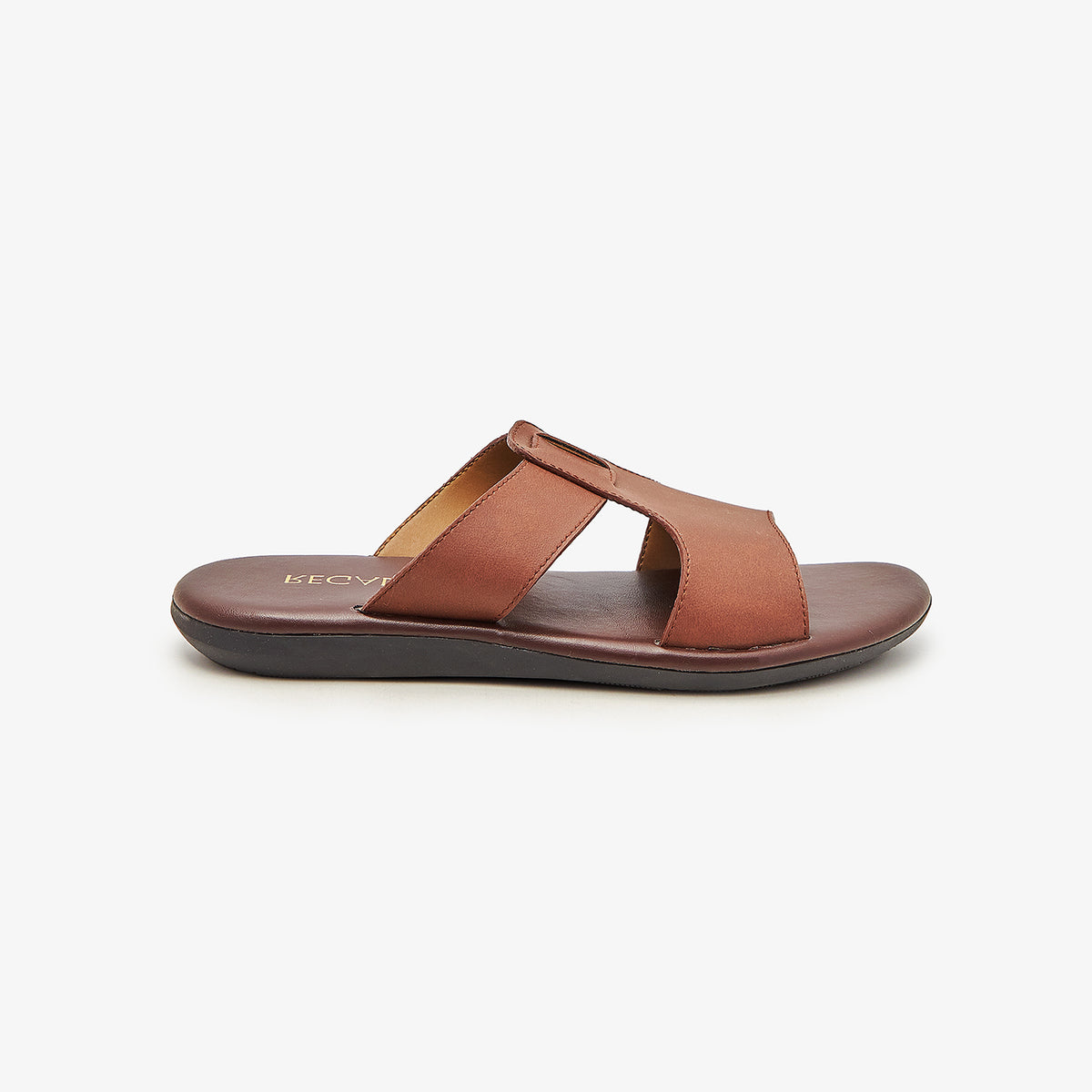Buy TAN Broad Strap Chappals for Men – ShoePlanet.pk