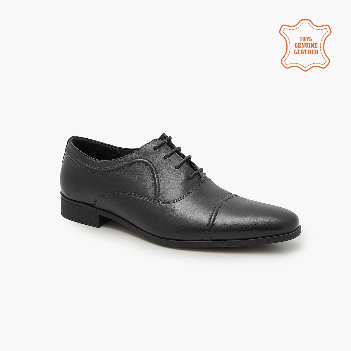Buy BLACK Men's Stitch Design Formals – ShoePlanet.pk